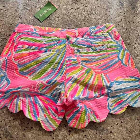 Shorts | Lilly Pulitzer Buttercup Short 0 Pink Pout Shellabrate Nwt | Poshmark